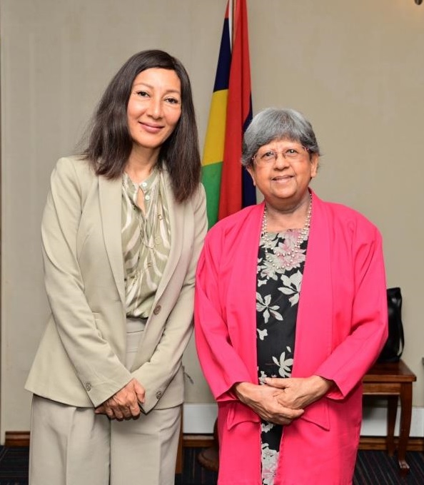 H.E. Ms. Lisa Simrique SINGH, UN Resident Coordinator for Mauritius and ...